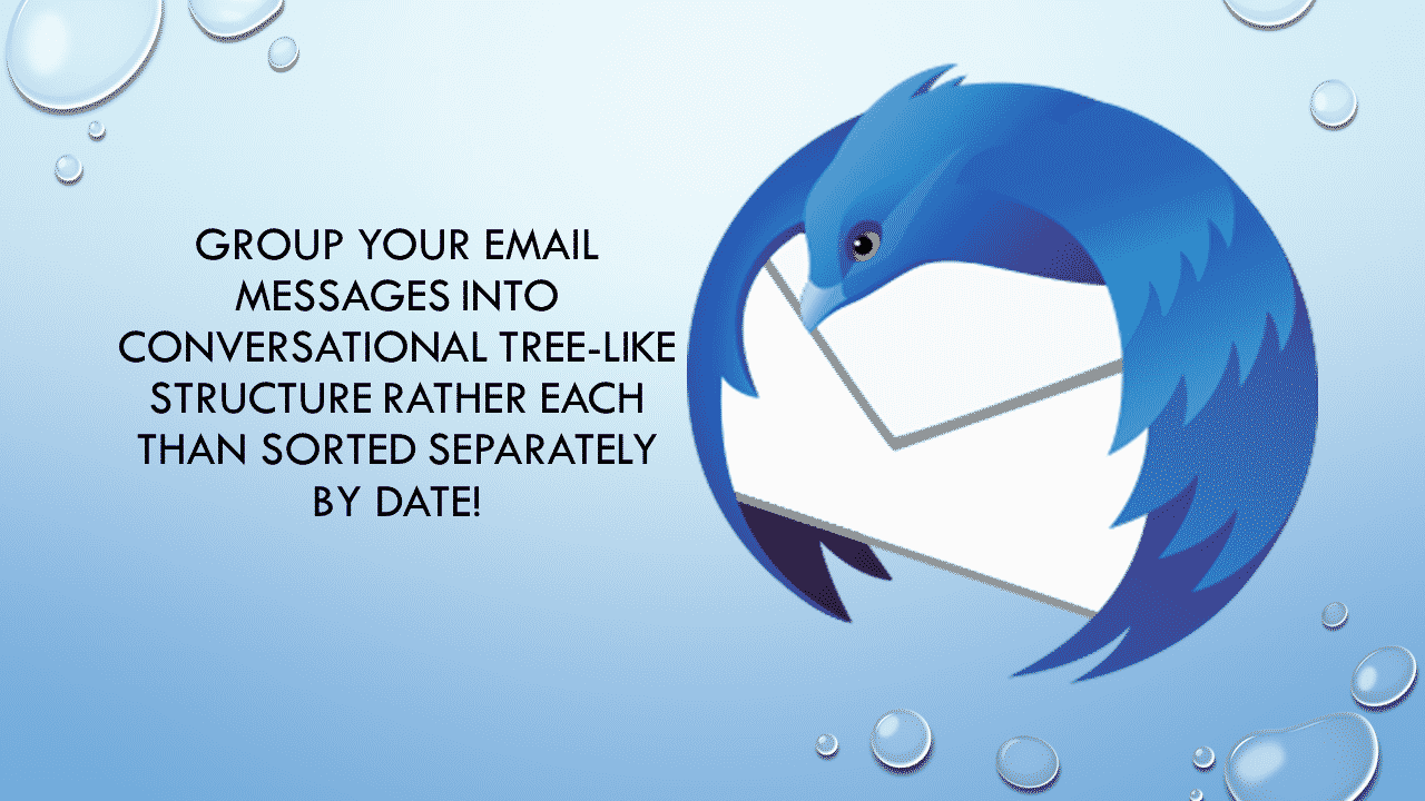 Conversational Style Formatting of emails in Thunderbird « USLSoftware®