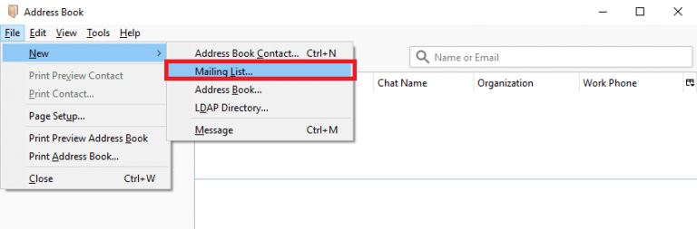 Thunderbird Mailing Lists How To Send The Same Message To A Specific Group Of Contacts