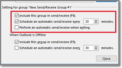 How to Modify Send and Receive Settings in Outlook so It Better Fits ...