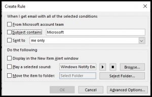 All About Creating Alerts in Outlook for a New Email That Will Ensure ...