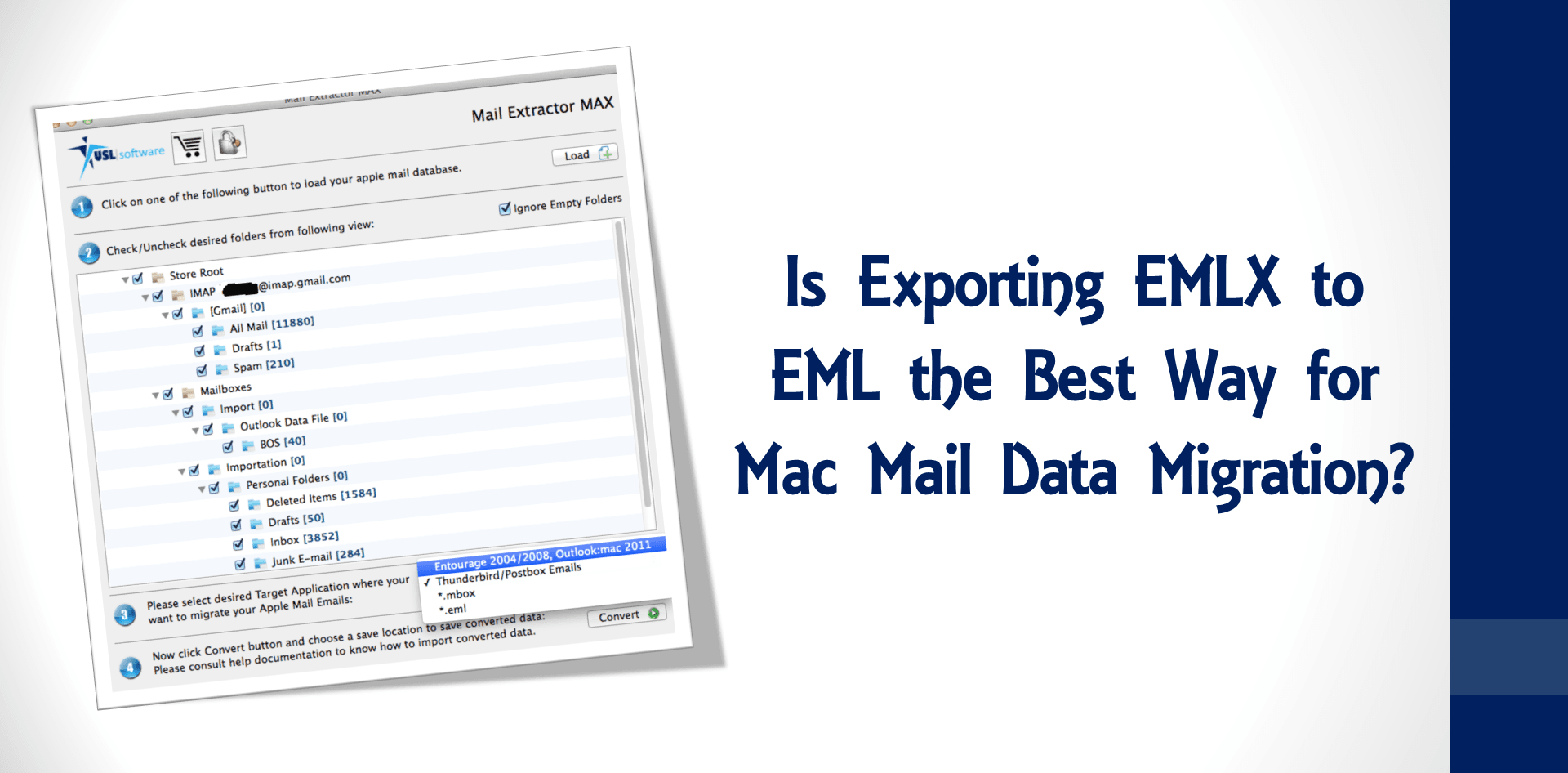 Export EMLX to EML (Best Way for Mac Mail Migration)